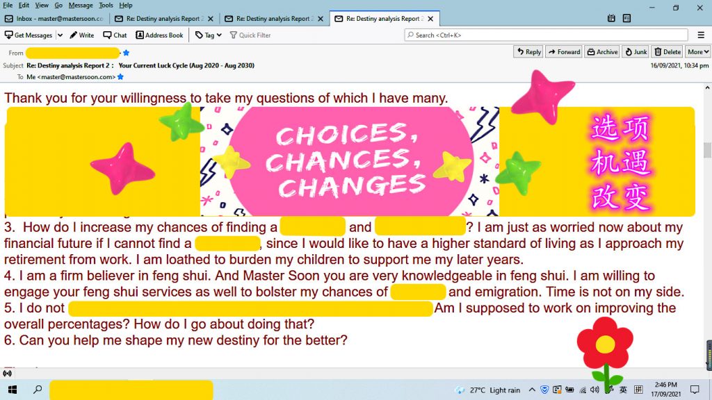 Know Your Probability Before Taking Drastic Action : Choices, Chances