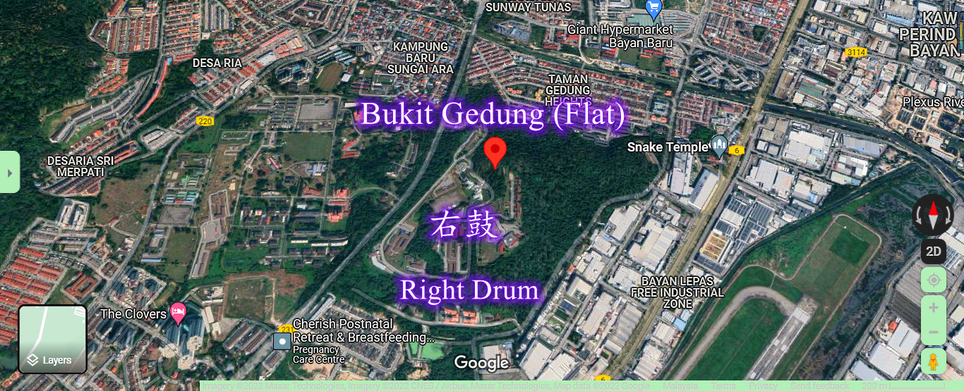 Penang Snake Temple & Bayan Lepas Feng Shui Master Plan